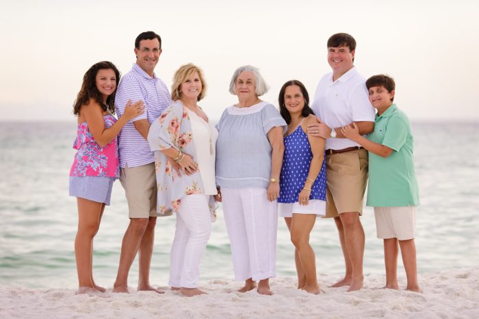Slade Family-July 11, 2017- Destin, Florida - Sunset Images